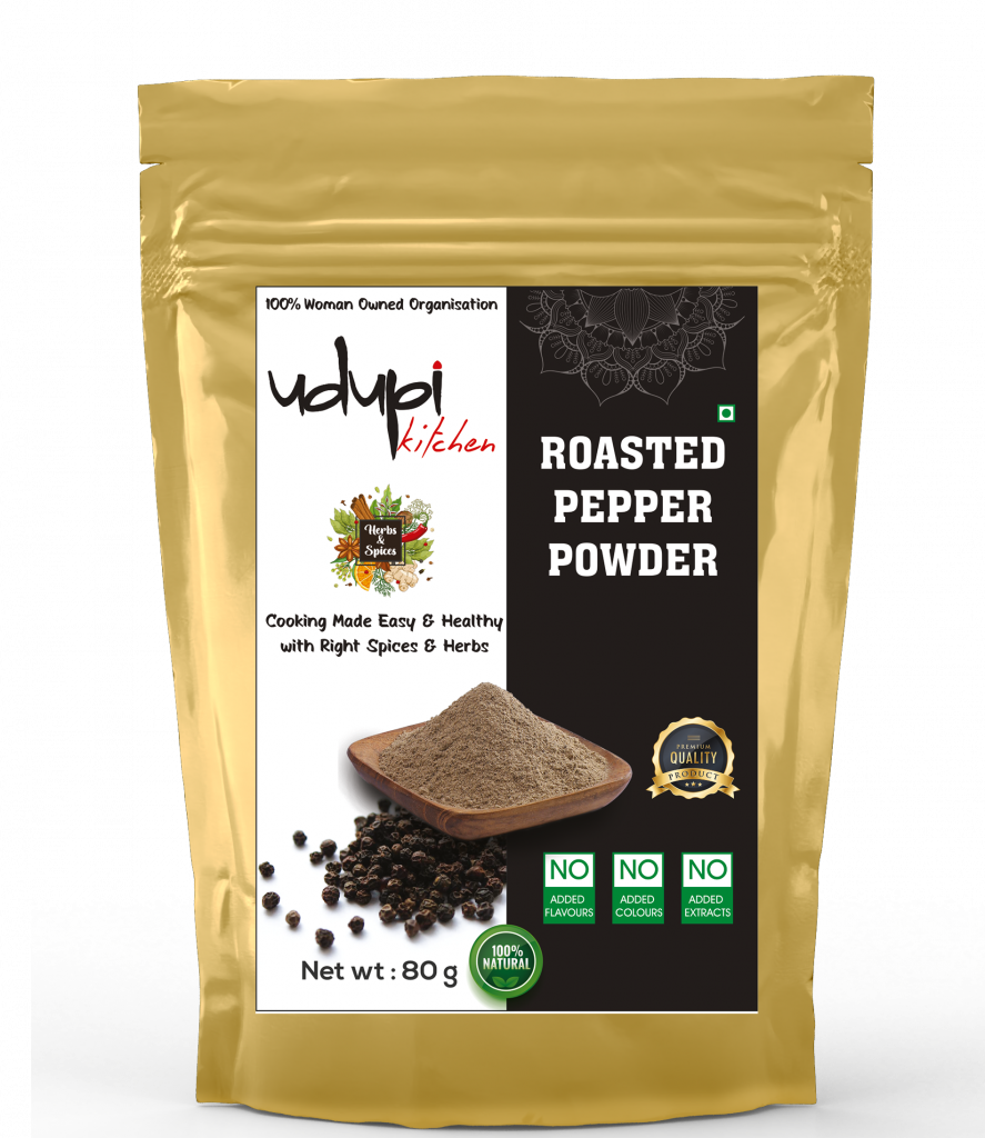 Roasted Pepper Powder - Udupi Kitchen